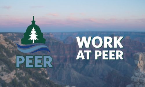 Work at PEER - Public Employees for Environmental Responsibility - PEER.org